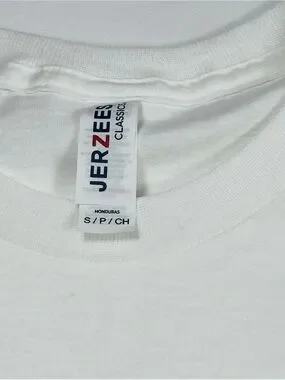 Jerzees | Tops | Jerzees White Tee With Orange Basketball And Blue Bow ...